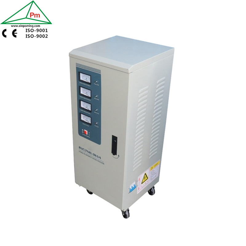 POMING Three Phase Voltage Stabilizer Anti Wide Fluated Input Voltage ...
